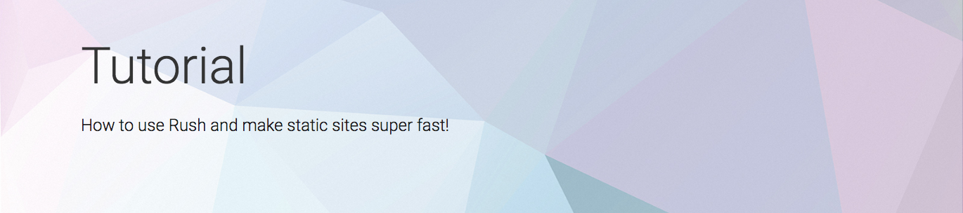 Now if you go over to the tutorials page, you will also be able to see ...